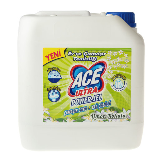 Ace Ultra Çamaşır Suyu Limon Tazeliği 3 Kg | Klasik | Çamaşır Suları ...