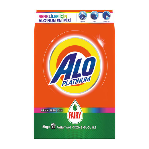Alo Platinum Renkliler 5 kg | Normal | Toz Deterjanlar | Çamaşır Yıkama ...