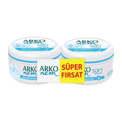 Arko Nem Soft Touch Krem 200ml+200ml | Arko | Markalar | Mopaş Online ...